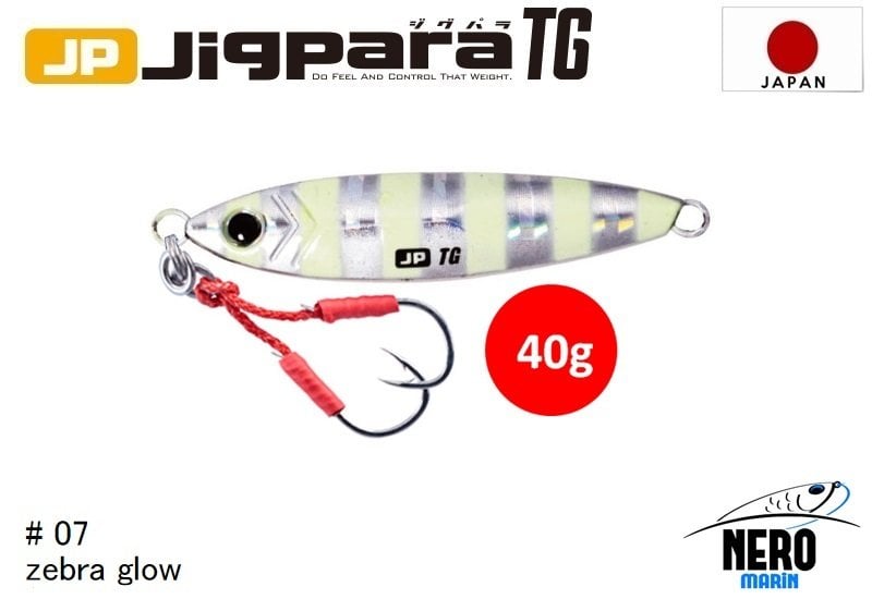 MC Jigpara Tungsten JPTG-40gr #7 Zebra Glow