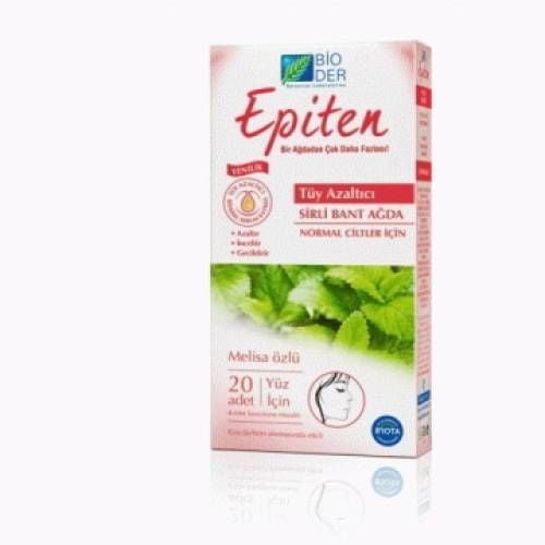 Bioder Epiten Sirli Ağda Bandi Yüz