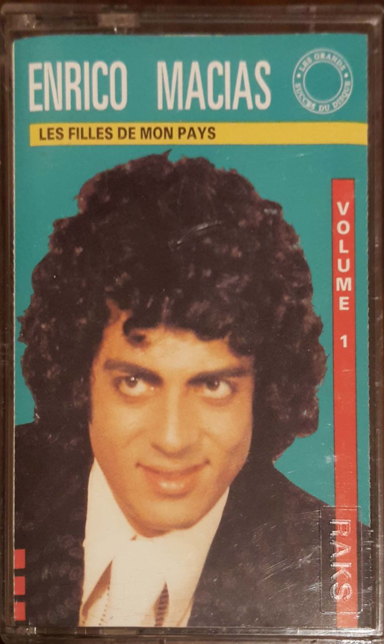 Enrico Macias Les Filles De Mon Pays Volume 1 Kaset Enrico Macias Les Filles De Mon Pays Volume 1 Kaset