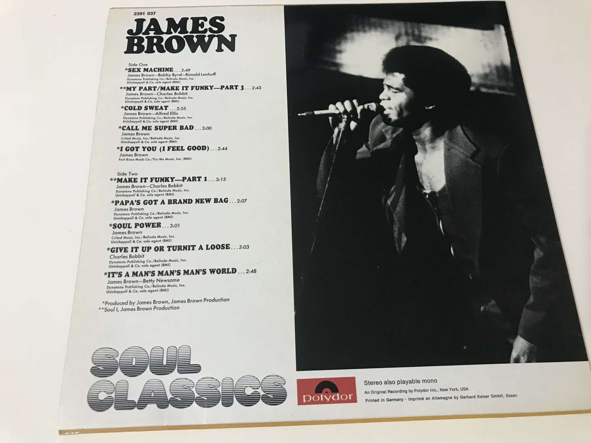 James Brown James Brown Soul Classics Plak Cd Dvd Satın Al