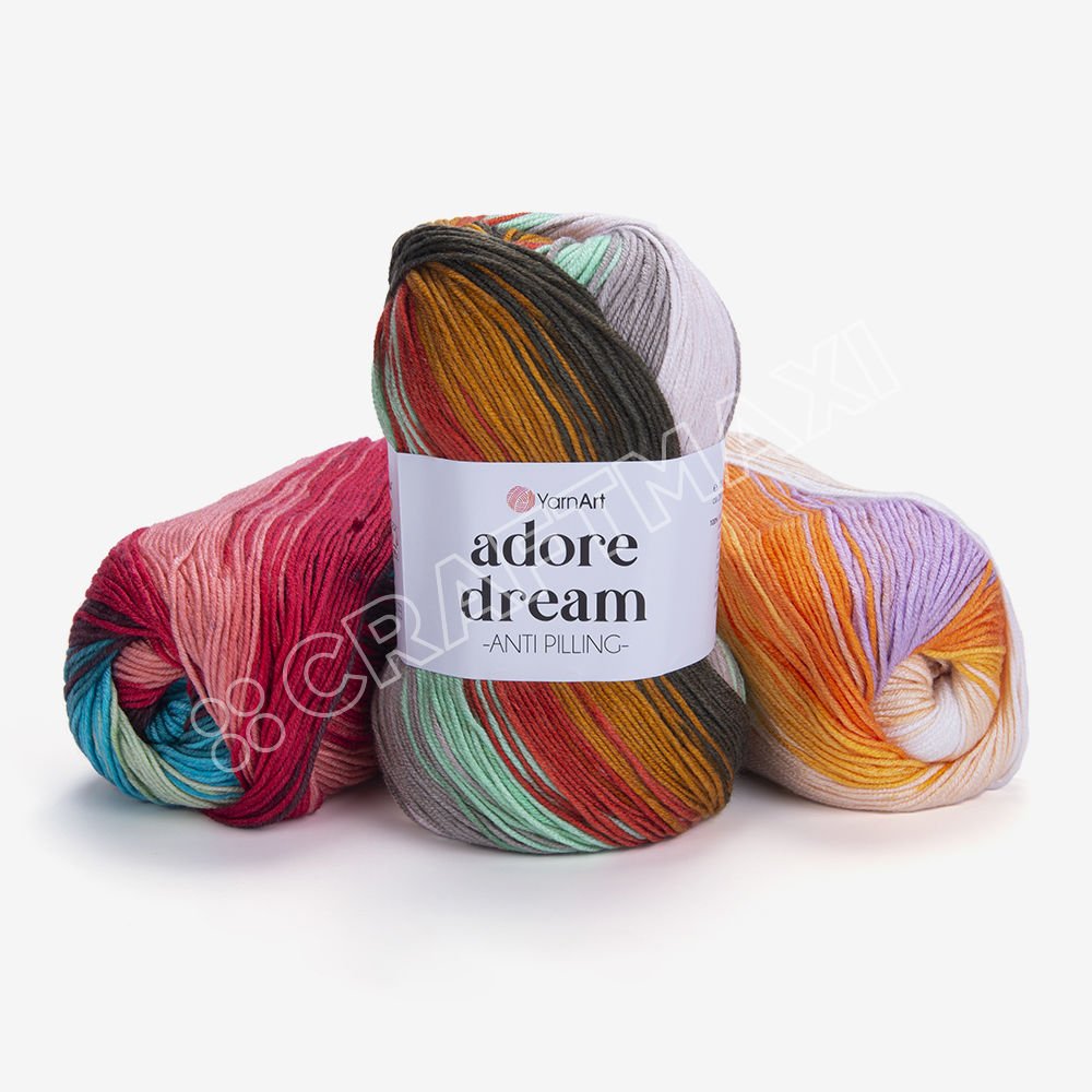 YARNART ADORE DREAM - KNITTING YARN YARNART ADORE DREAM - KNITTING YARN